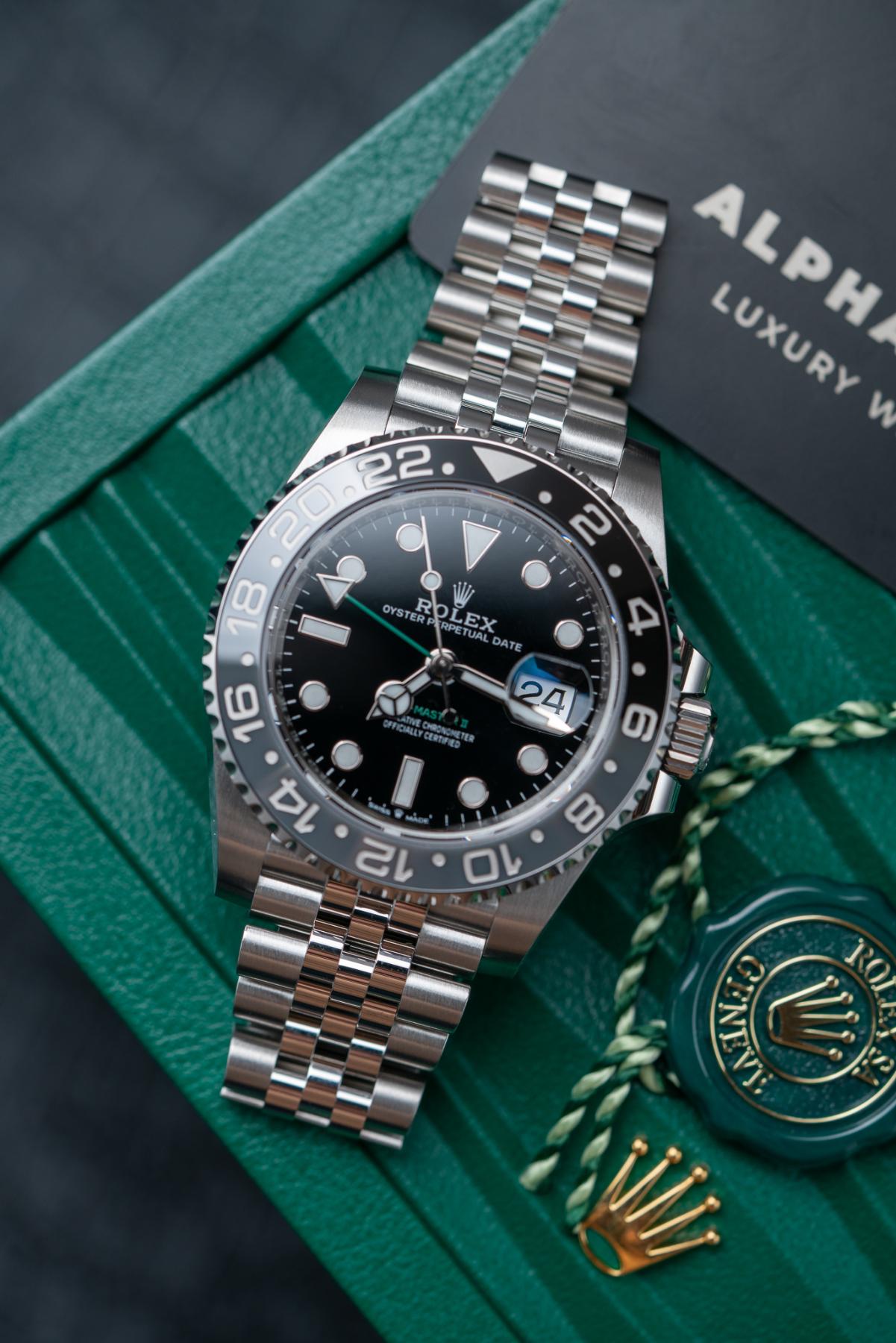 Rolex GMT-Master II 126710GRNR – Alpha Crown