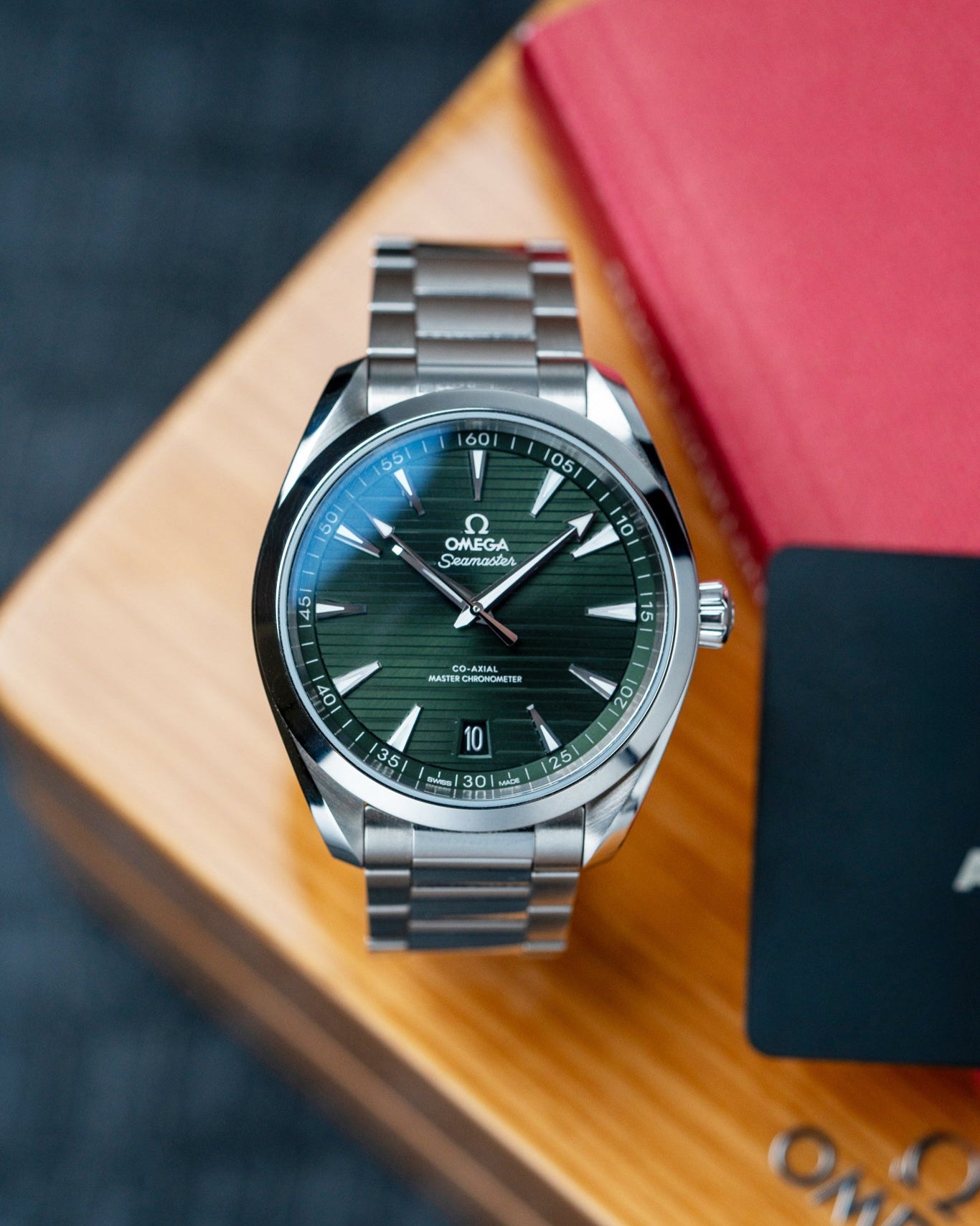 Green Omega Seamaster Aqua Terra | Omega Watches – Alpha Crown