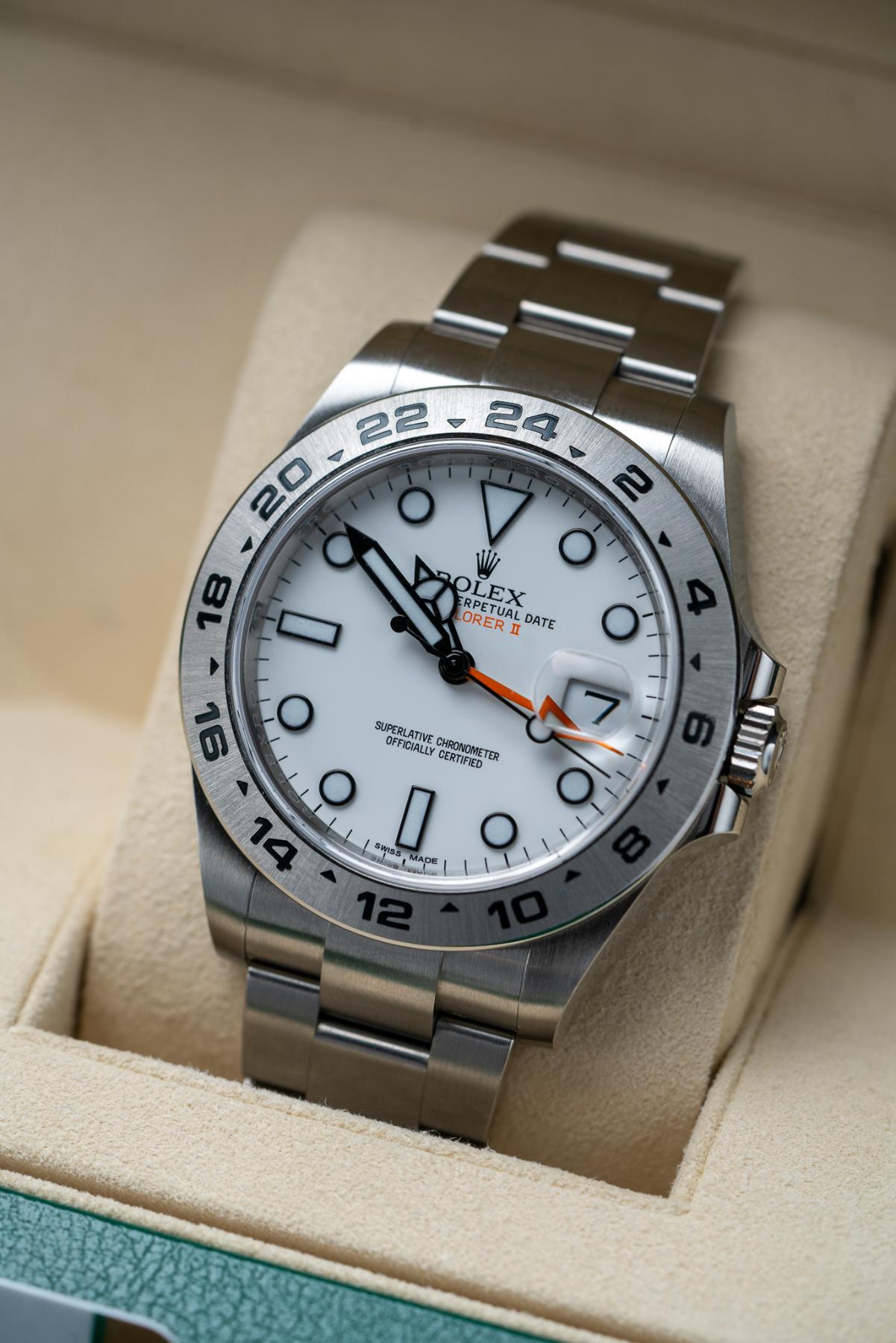 Rolex Explorer II – Alpha Crown